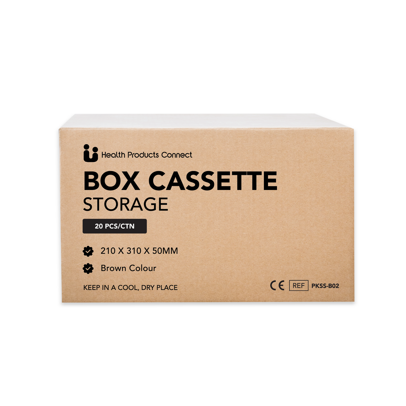 Cardboard Cassette Storage Box | Bulk Orders Available — Health ...