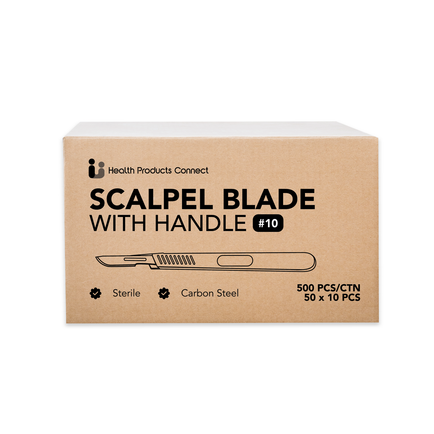 Scalpel Blade With Handle #10 — Health Products Connect